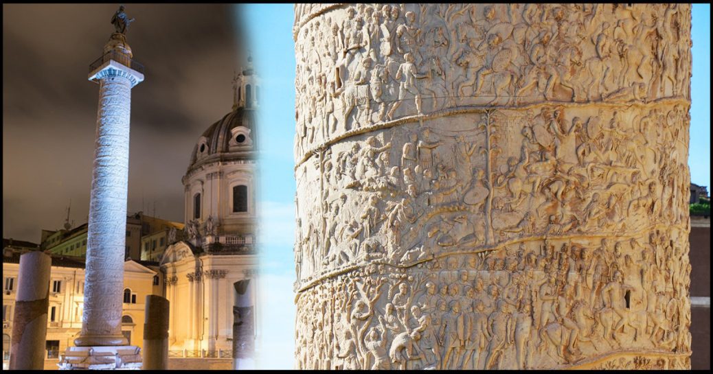 Istoria Columnei lui Traian, unul dintre cele mai importante monumente ...