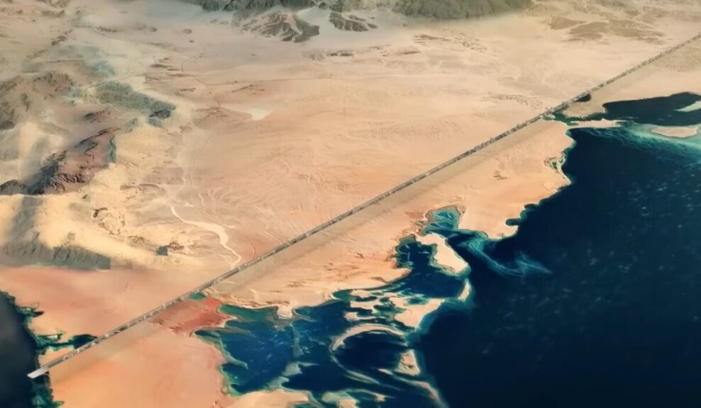 The Line: Orașul lung de 170 de km, construit în deșertul Arabiei Saudite