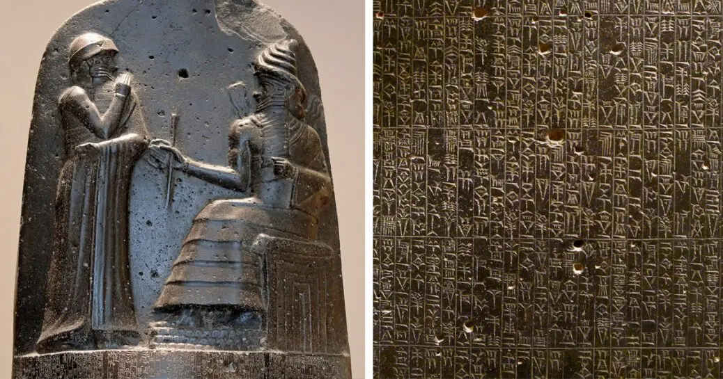 Codul lui Hammurabi, unul dintre cele mai vechi coduri de legi din istorie