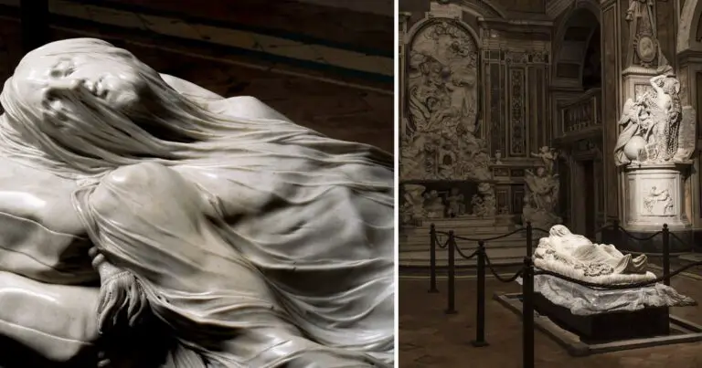 ”Hristos cu văl”, una dintre cele mai frumoase statui din toate ...