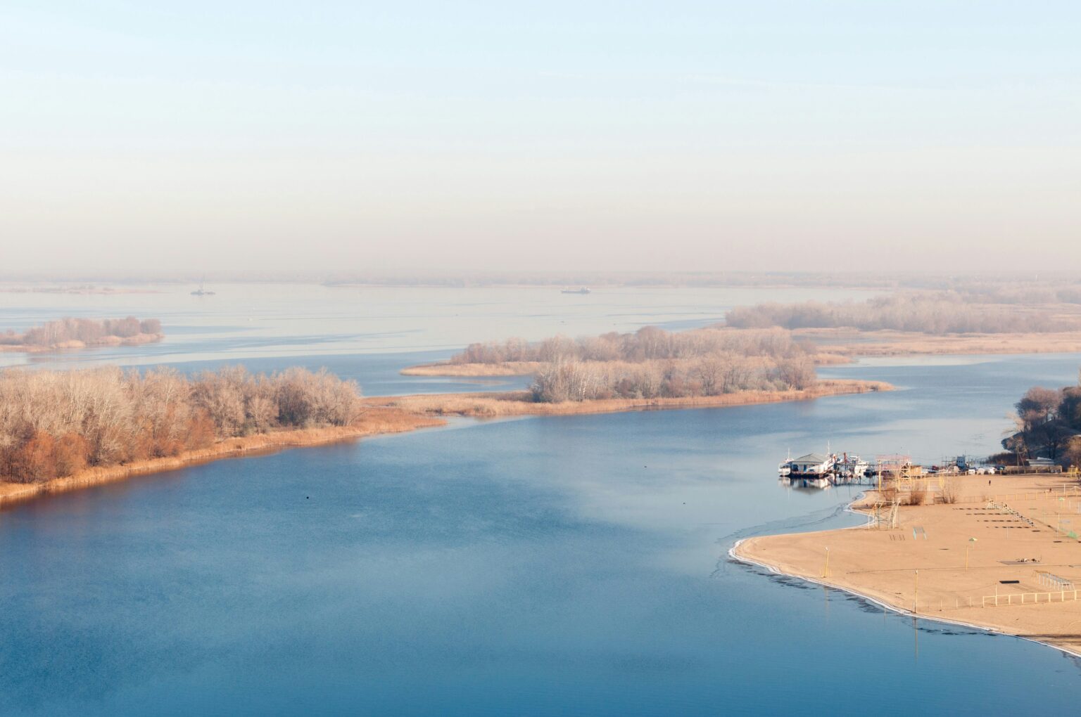Volga, cel mai lung fluviu din Europa și cel mai mare în ceea ce ...
