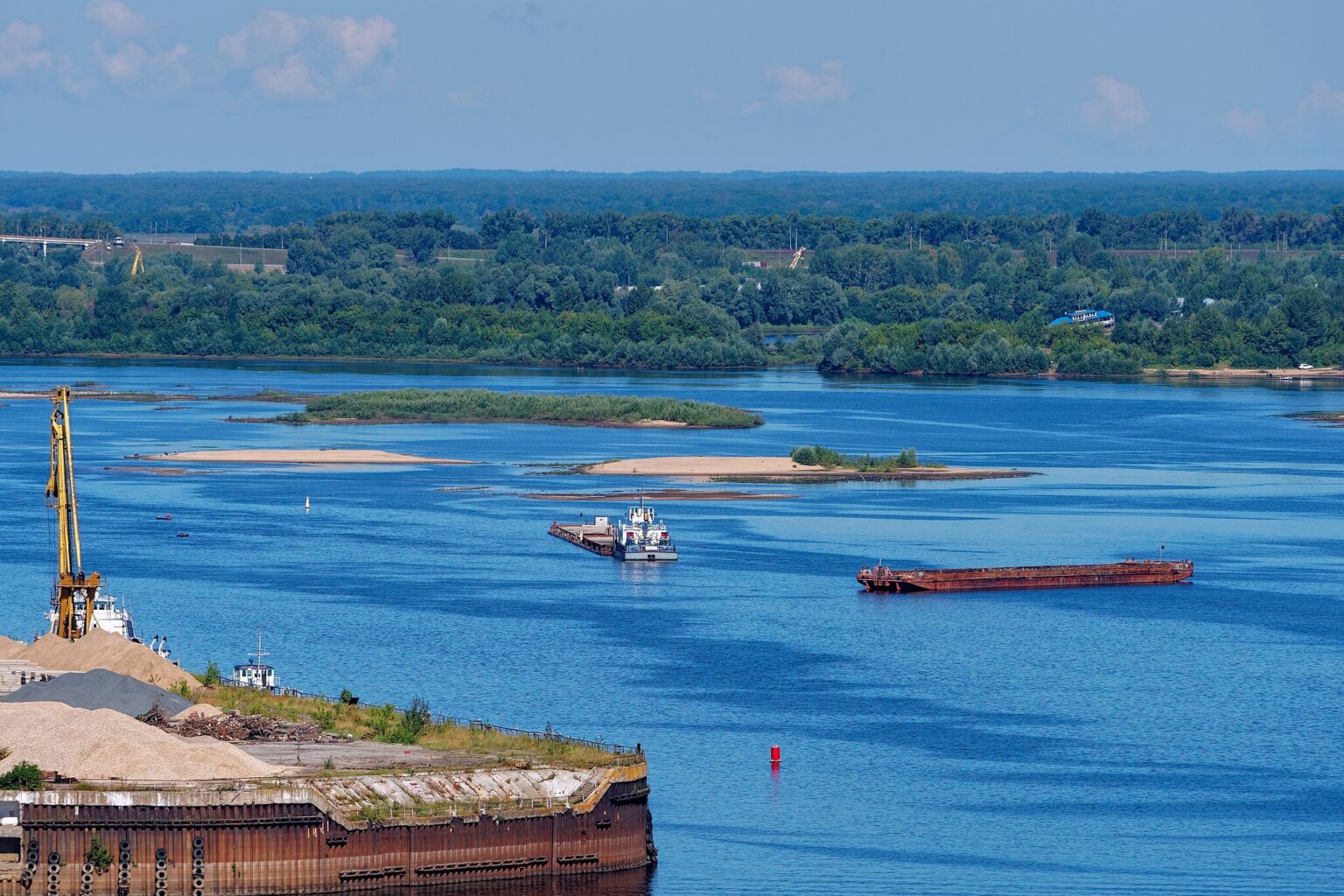 Volga, cel mai lung fluviu din Europa și cel mai mare în ceea ce ...